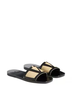 Valentino Garavani Viva Superstar Nappa Leather Slide Sandals