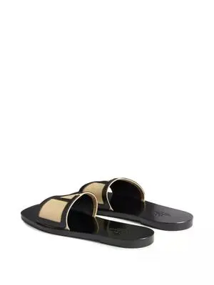 Valentino Garavani Viva Superstar Nappa Leather Slide Sandals
