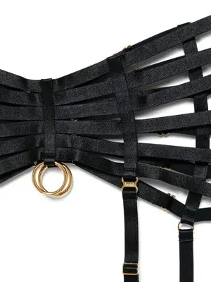 BORDELLE Ring-detail Suspender