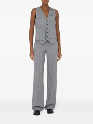 Moschino Striped Waistcoat