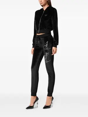 Philipp Plein Crystal Signature Hoodie