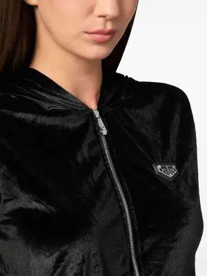 Philipp Plein Crystal Signature Hoodie