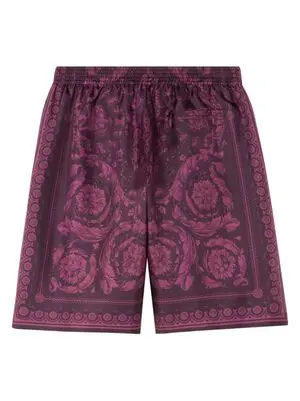Versace Barocco Silk Shorts