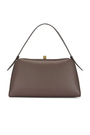 Khaite Cate Top Handle Bag - Elephant