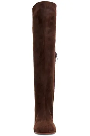 Khaite Willow Suede Knee High 90 Boots