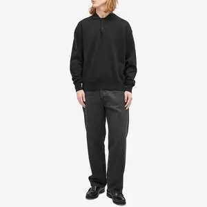 Auralee Super Soft Polo Sweat