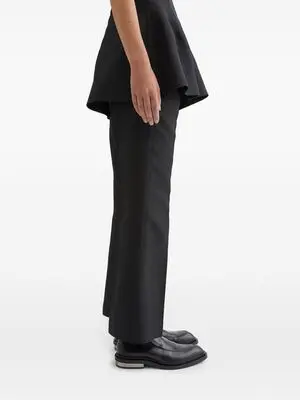 JIL SANDER Gabardine Tailored Trousers