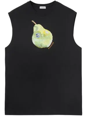 Burberry Pear Print Tank Top - Black