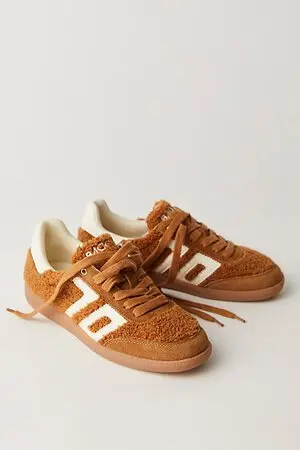 BACK 70 Teddy Low-top Sneakers - Tobacco White