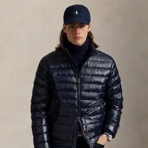Ralph Lauren Glossed Down Jacket - Collection Navy Glossy