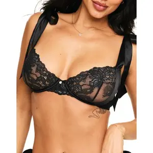 ADORE ME Moxie Unlined Demi Bra - Black