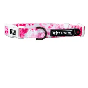 FRENCHIE Comfort Collar Pink Tie Dye