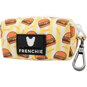 FRENCHIE Poo Bag Holder - Burger