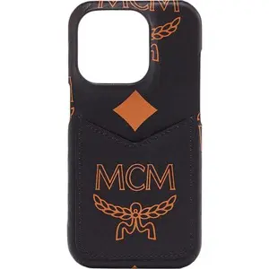 Mcm Iphone 15 Pro Case In Maxi Visetos - Maxi Monogram