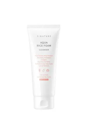 S.NATURE Aqua Rice Foam Cleanser - None