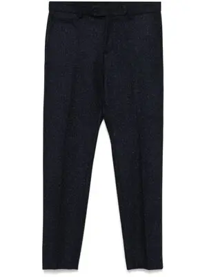 BOSS H-genius Slim-cut Trousers - Blue