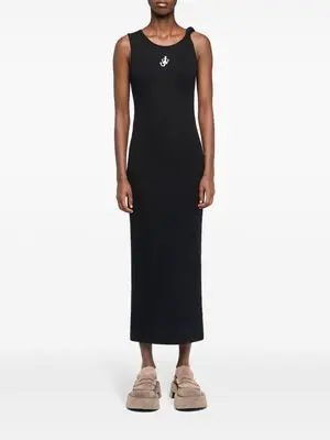 JW Anderson Anchor Midi Dress - Black