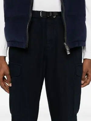 WHITE SAND Belted Cargo Pants