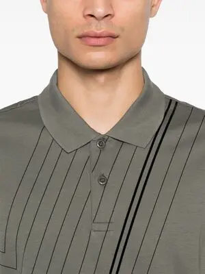 BOSS Stripe-print Polo Shirt