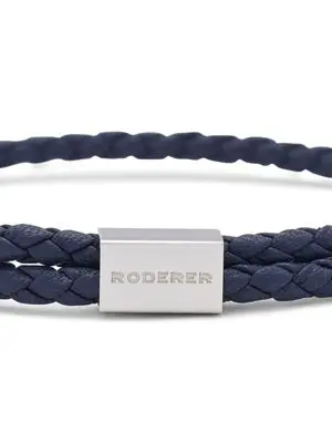 RODERER Stefano Braided Bracelet - Silver