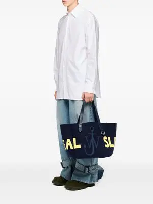 JW Anderson Cotton Oxford Shirt - White