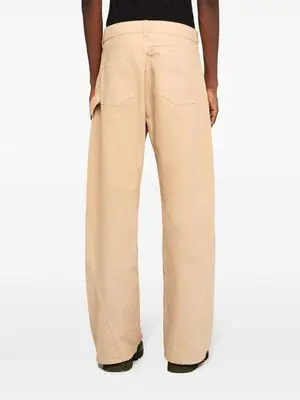 JW Anderson Twisted Jeans - Neutrals