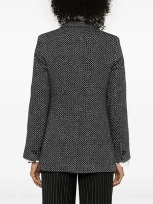 Emporio Armani Single-breasted Knitted Blazer