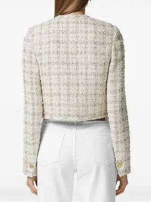 Versace Tweed Jacket - Neutrals