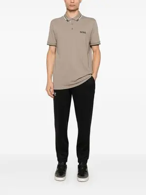 BOSS Logo-embroidered Polo Shirt