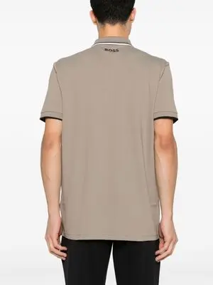 BOSS Logo-embroidered Polo Shirt