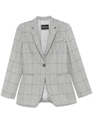 Emporio Armani Checked Blazer