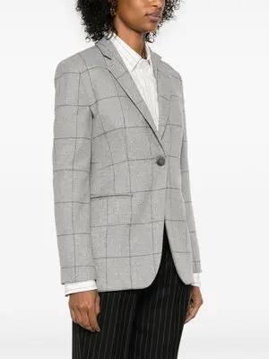 Emporio Armani Checked Blazer
