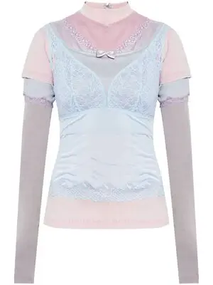 Balenciaga Layered Lace Top