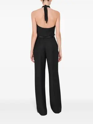 Moschino Belted Halterneck Jumpsuit