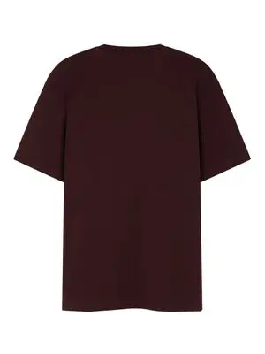 Versace Medusa Milano Embroidered T-shirt - Brown