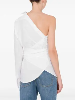 Moschino Off-shoulder Shirt - White