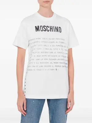 Moschino Text-print T-shirt