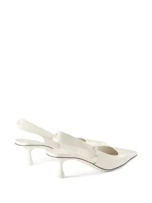JIMMY CHOO 50mm Amel Leather Pumps