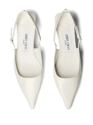 JIMMY CHOO 50mm Amel Leather Pumps