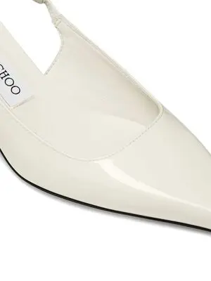 JIMMY CHOO 50mm Amel Leather Pumps