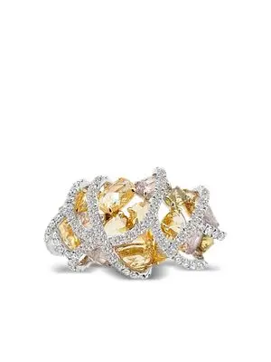 HYT JEWELRY 18kt Yellow Diamond Ring - Gold