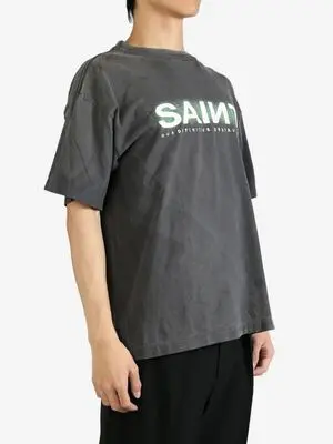 SAINT MXXXXXX Logo-print Cotton T-shirt