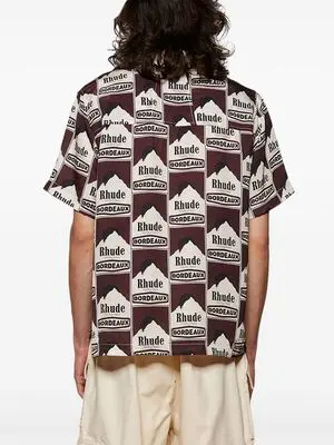 Rhude Moonlight Bordeaux Shirt
