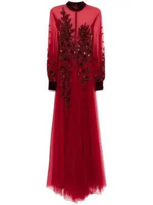 Saiid Kobeisy Button Detailed Dresses