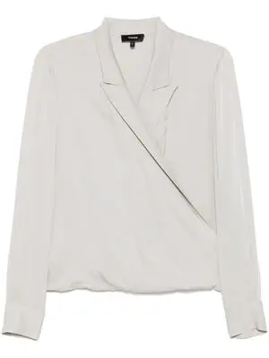 Theory V Neck Blouses