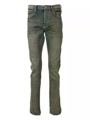 Purple Brand Button Detailed Jeans For Men