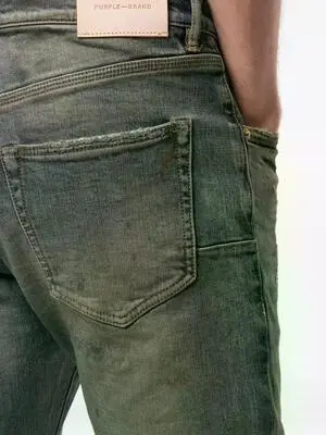 PURPLE BRAND Stonewashed Skinny Jeans - Blue