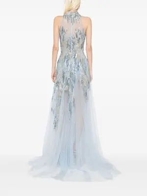 SAIID KOBEISY Embroidered Dress