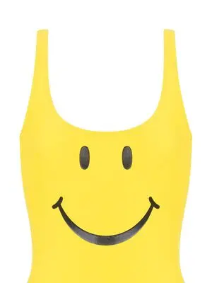 Moschino Smiley Face-motif Swimsuit