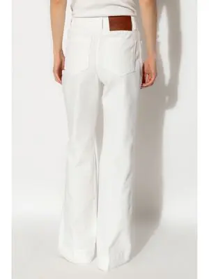 Victoria Beckham Alina Jeans - White